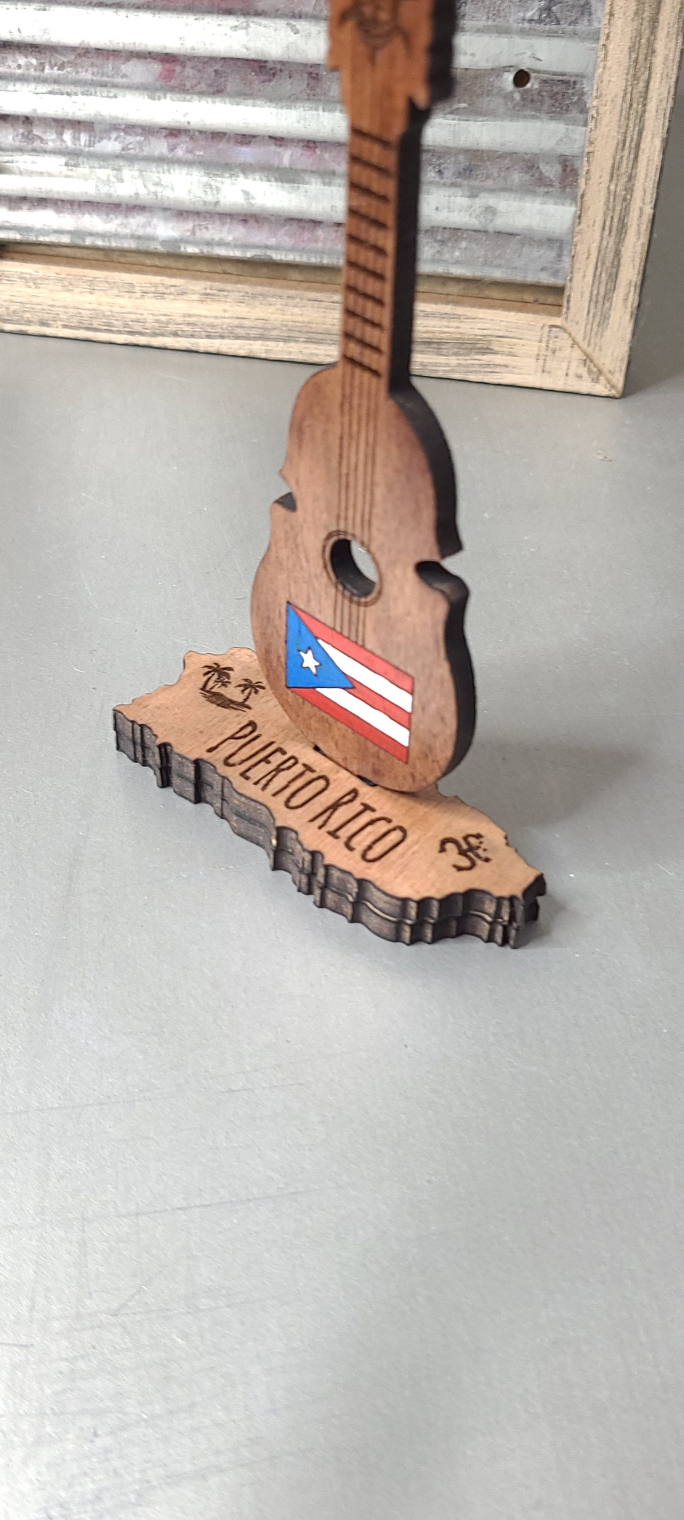 Cuatro Boricua Display: Puerto Rican Souvenir, Cuatro Puertorriqueño - Etsy