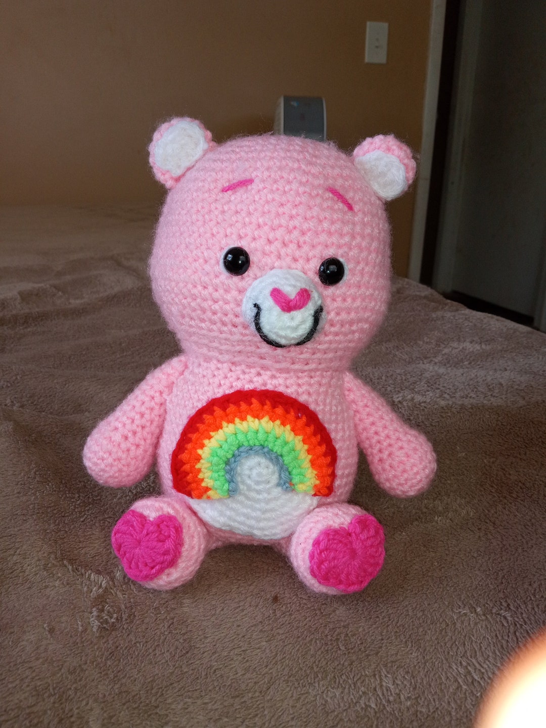 A Cute Colorful Teddy Bear - Etsy