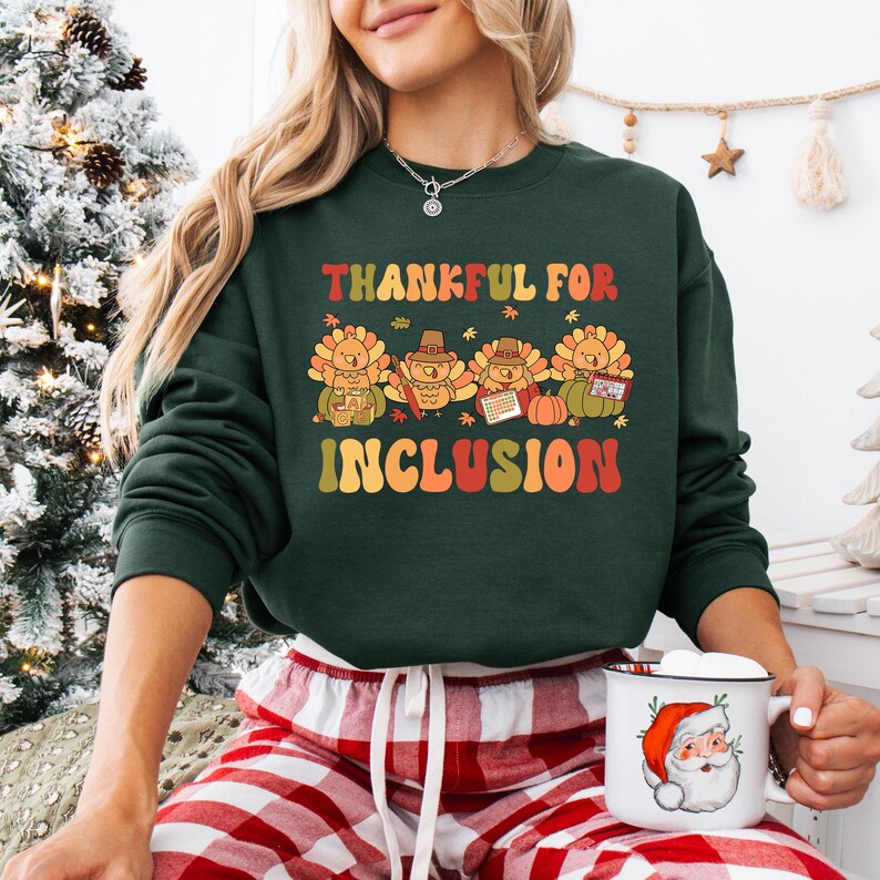 Thankful for Inclusion Thanksgiving Png, Inclusion Matters Png, Special ...