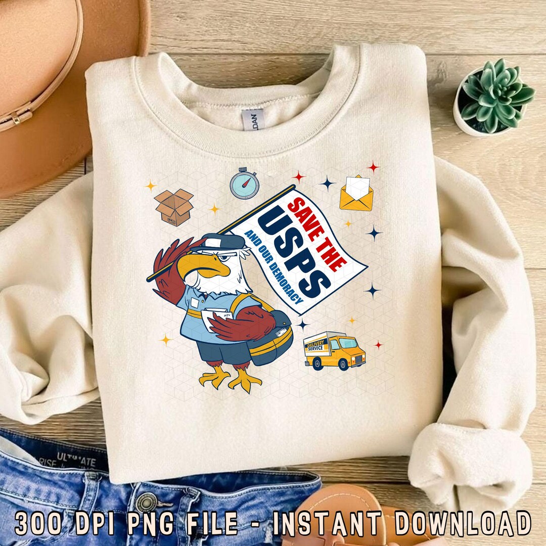 Save the USPS and Our Democracy Anti Trump Png, Protect the Usps Png, Save the USPS Png ...