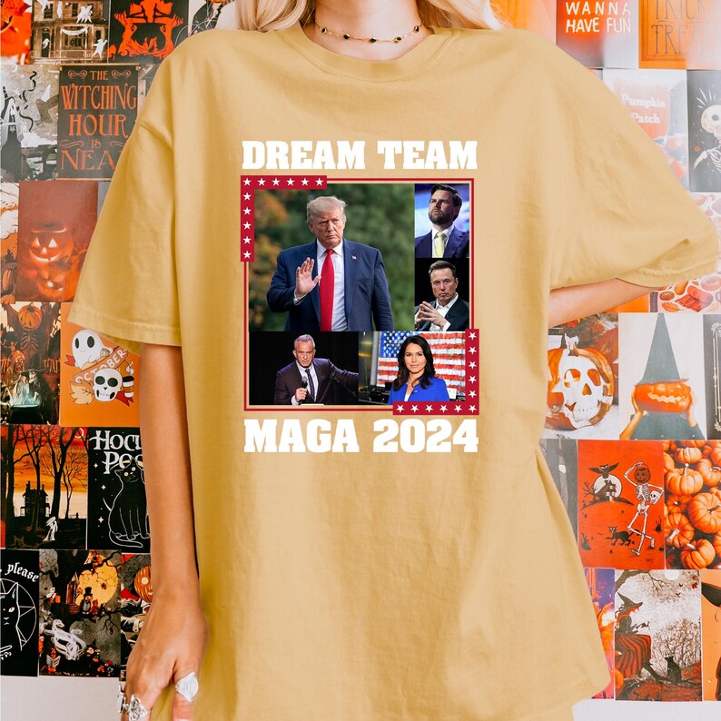 Dream Team MAGA 2024 Vote for Trump Png, Make America Healthy Again Png ...