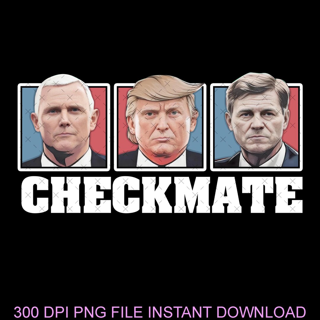 Trump Vance Kennedy Checkmate 2024 Png, Trump 2024 Png, Trump and ...