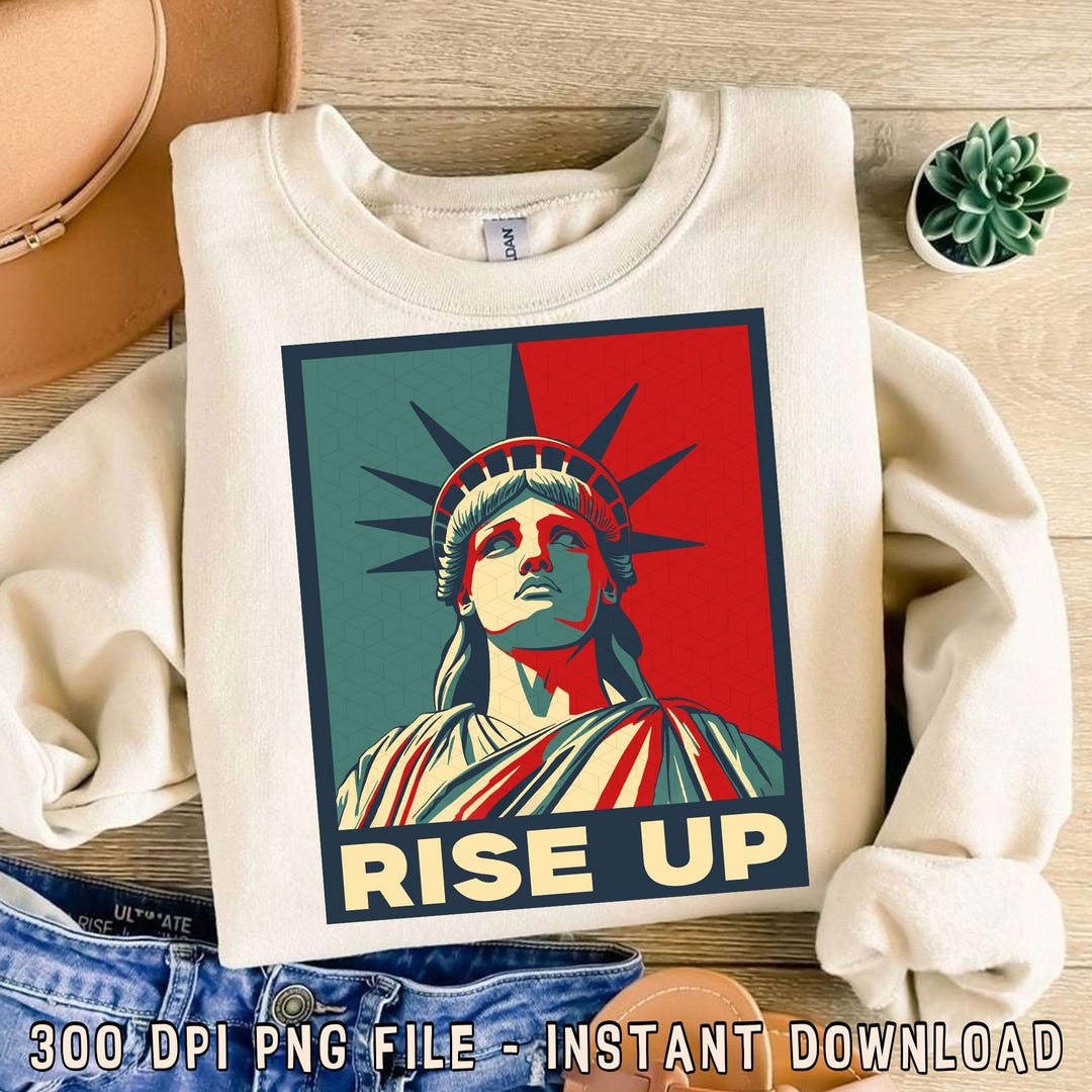 Rise up Anti Trump Png, Anti Doge Png, Rise up Png, Protest Apparel ...