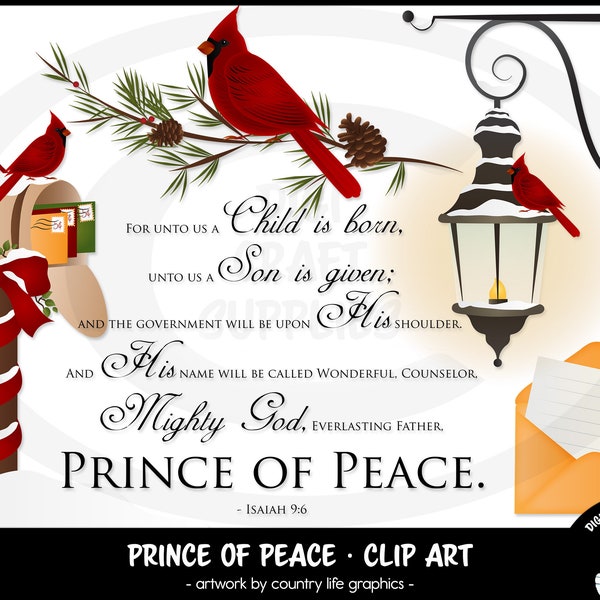 Christmas Scripture Clip Art - Etsy