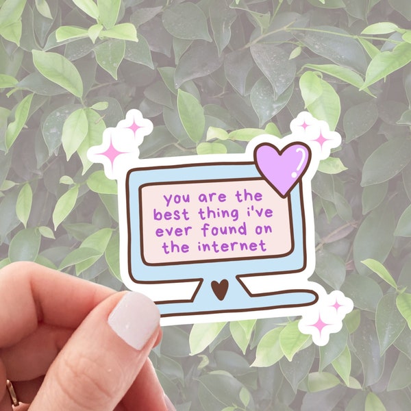 You Are the Best Thing I Found on the Internet Card - Etsy