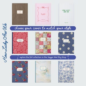 Custom How Lucky Are We Couples Journal | Personalized Love Notebook ...