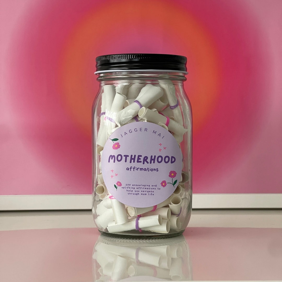 Mother's Daygift | Motherhood Affirmations Jar | Gift for New Mama ...