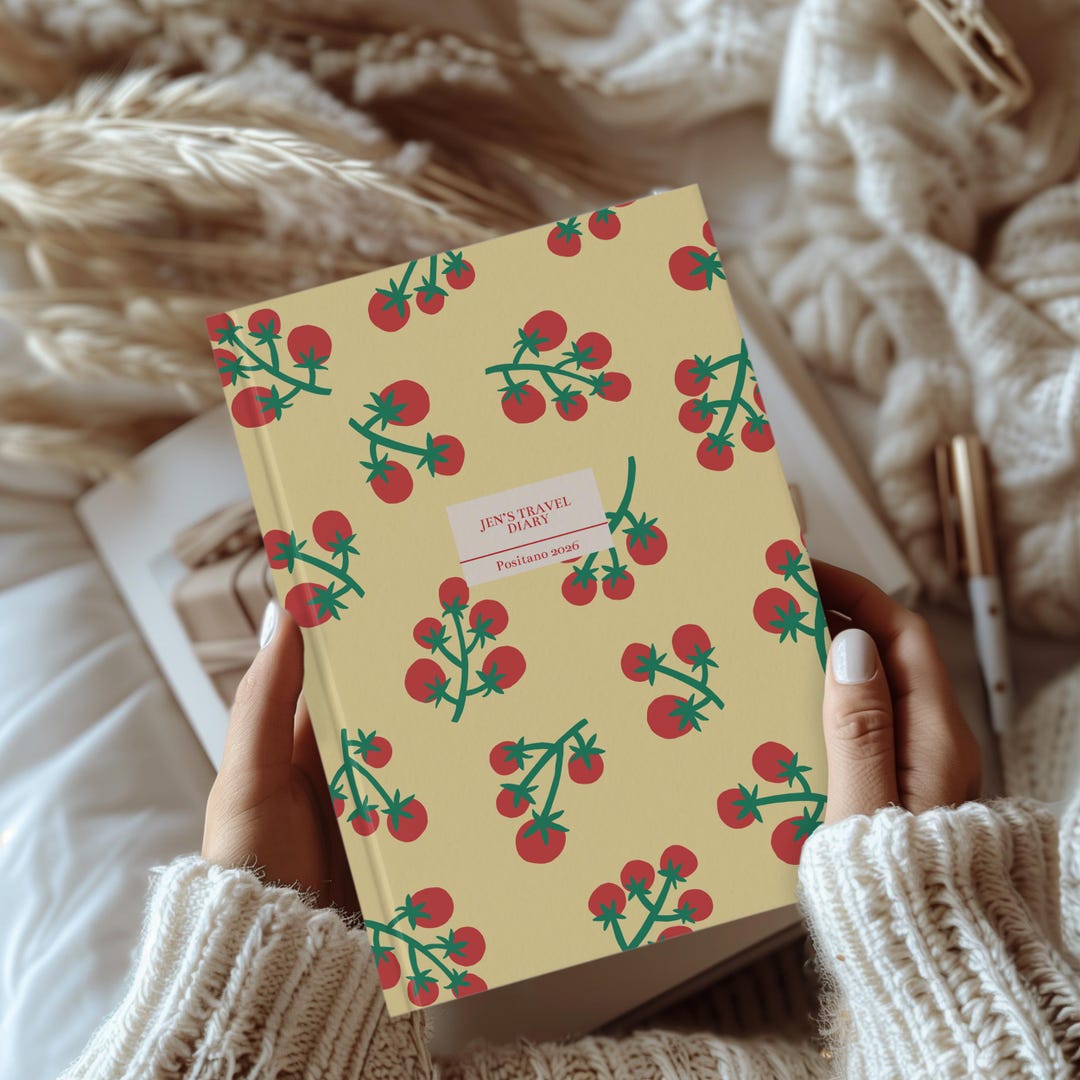 Personalized Tomato Vine Journal: Custom Travel Diary - Etsy