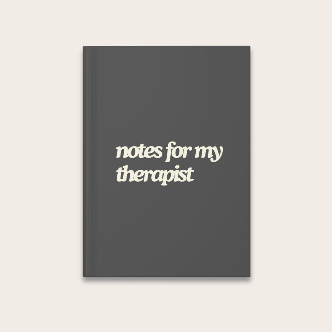 Notes for My Therapist Journal, Self-discovery Notebook, Anxiety Gift ...