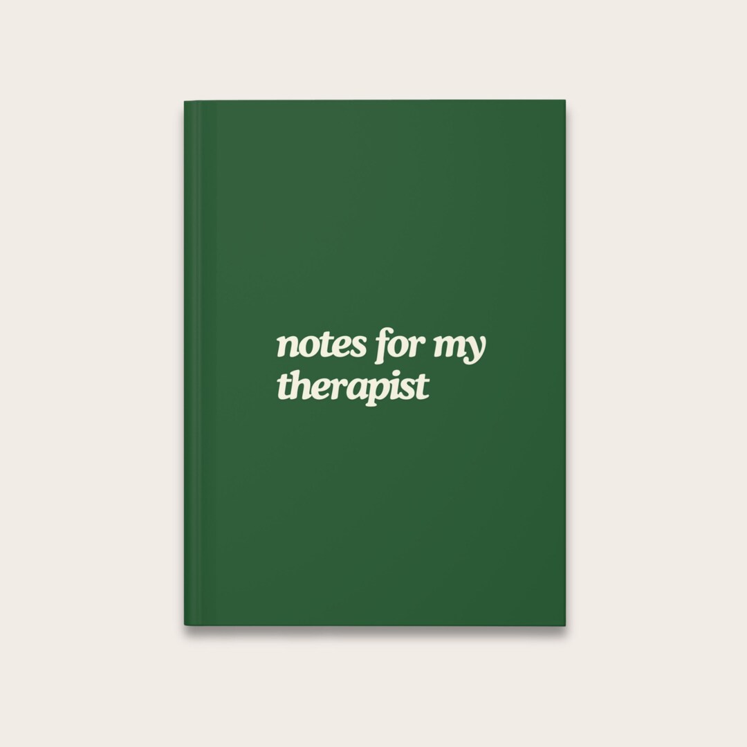 Therapy Journal, Notes for My Therapist Journal, Self-discovery ...