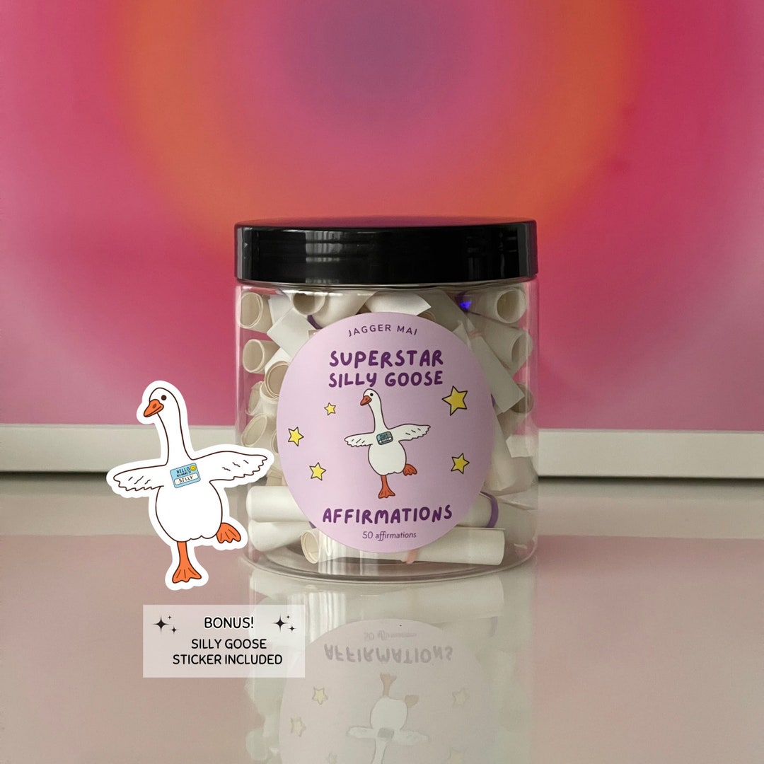 Superstar Silly Goose Positive Affirmations for Kids | 50 Affirmation ...