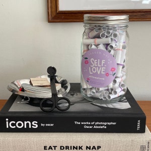 Self Love Affirmation Jar | 100 Self-love Affirmative Cards to Build ...