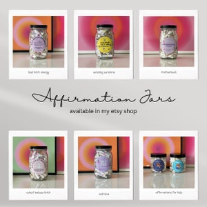 Sending Sunshine Affirmation Jar Getwell Soon Gift 50 Affirmative Daily ...
