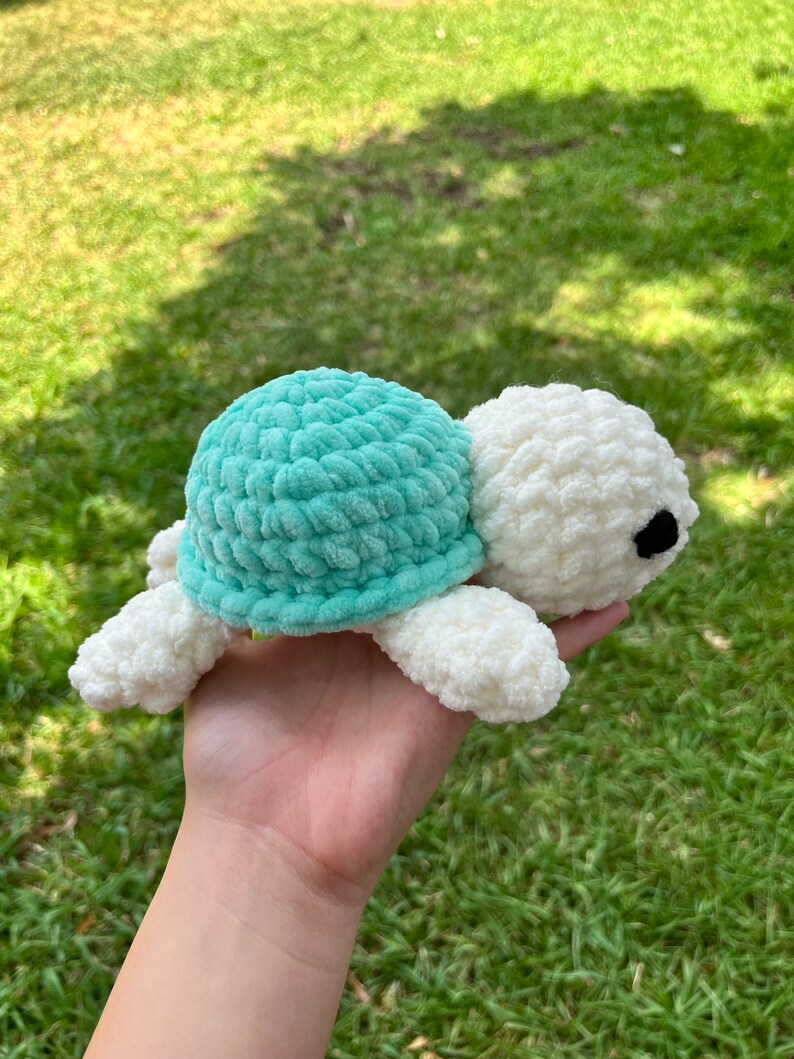 Crochet Green Turtle - Etsy