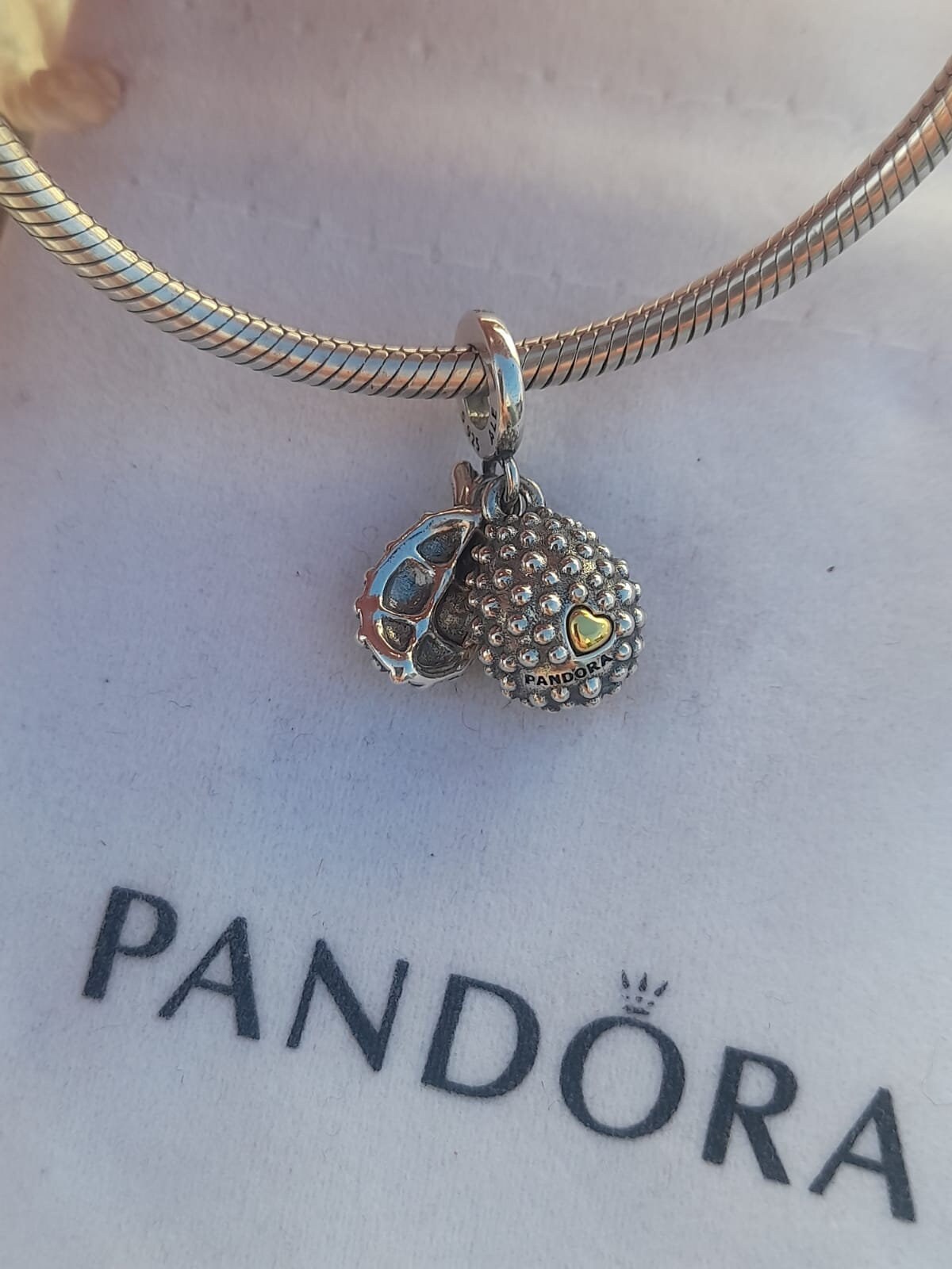 100% Genuine Pandora S925 Sterling Silver Woman Charms and Beads ...
