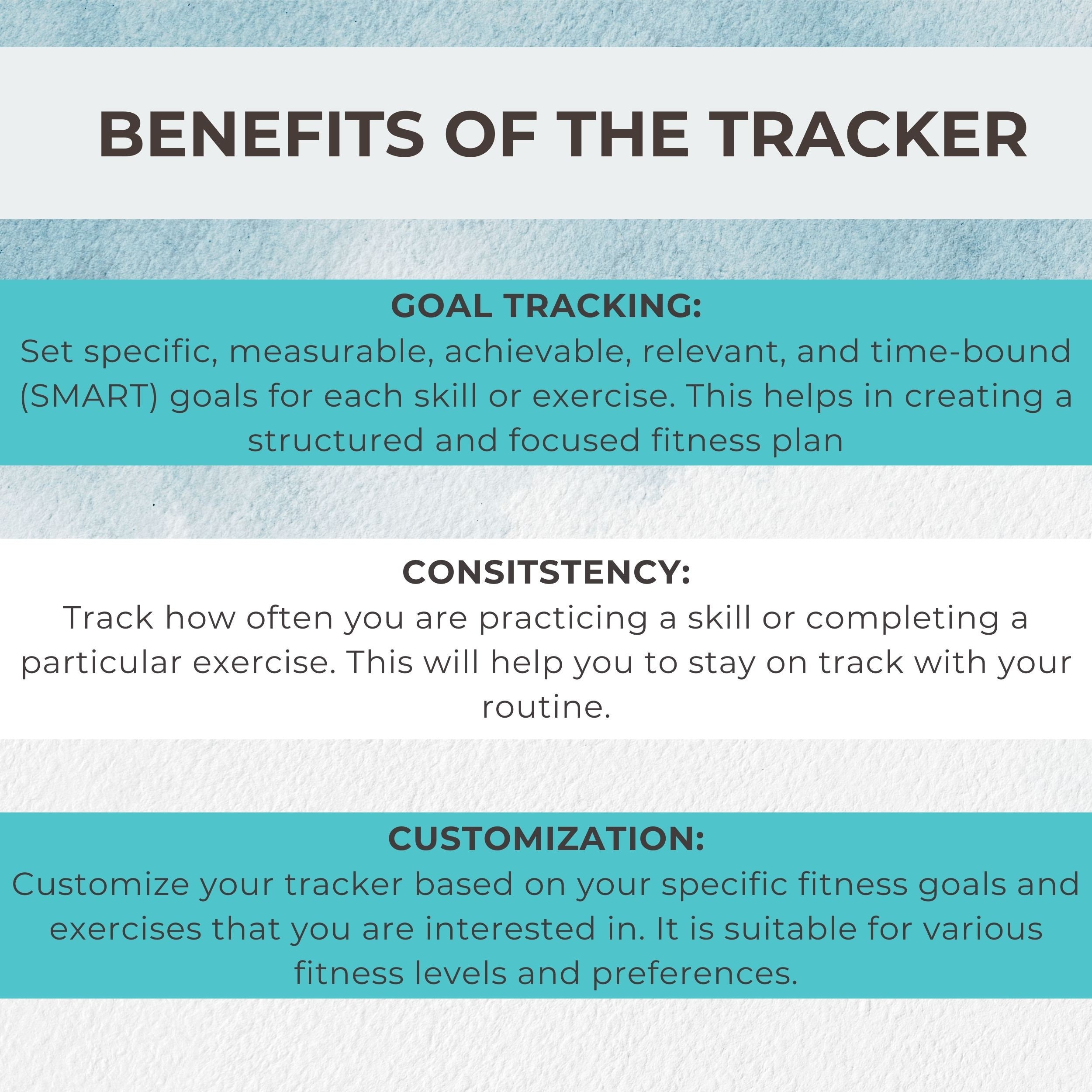 Fitness Skills Tracker Google Sheets Compatible With Iphone ...