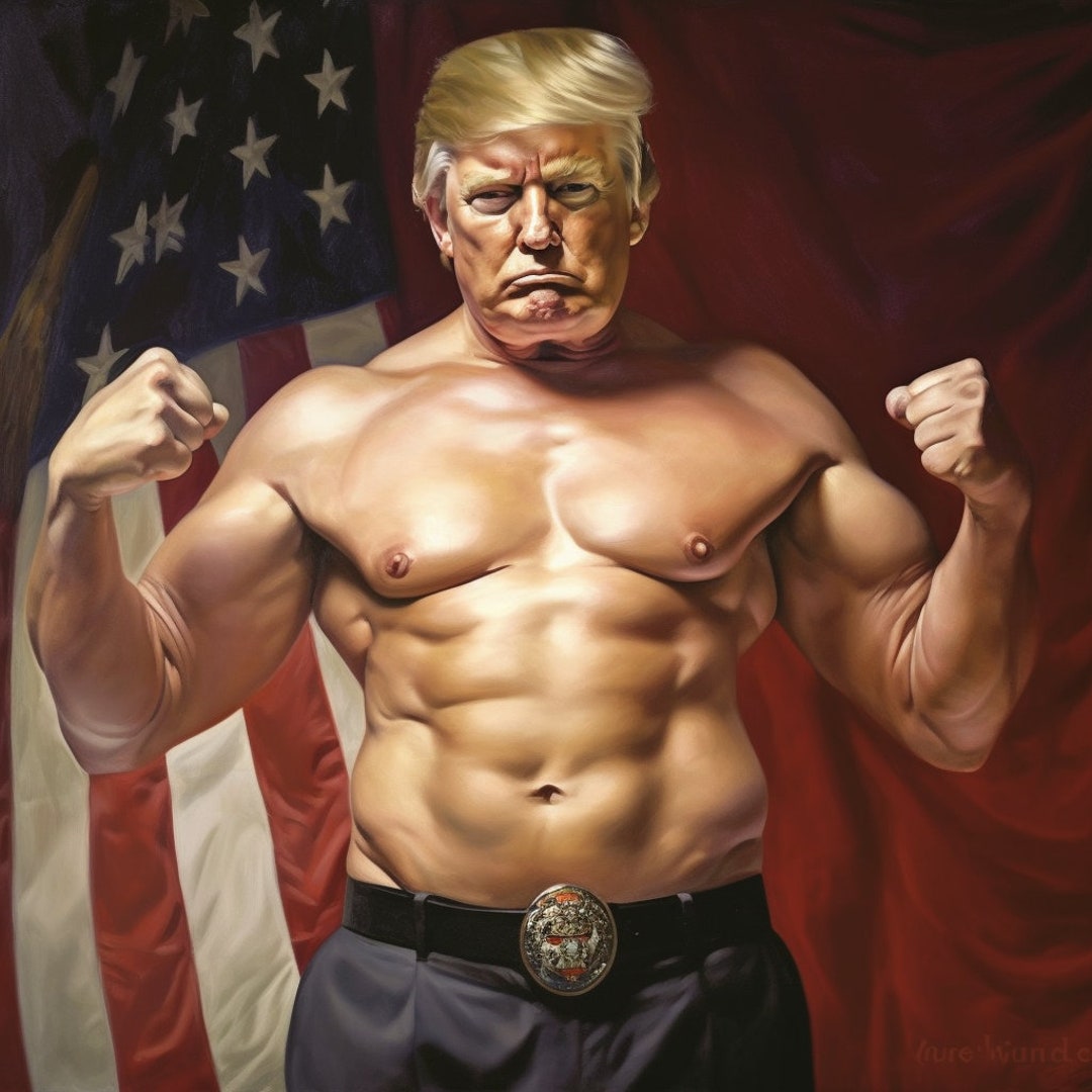 Donald Trump Digital Art - Etsy