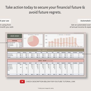 Income and Expense Tracker Google Sheets Expense Tracker Spreadsheet ...