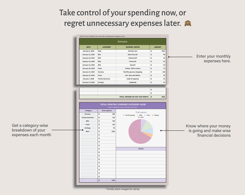Income and Expense Tracker Google Sheets Expense Tracker Spreadsheet ...