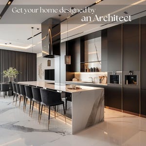 Luxury 3d Kitchen 3d Rendering Minimalist Kitchen Remodel Ideas Virtual ...