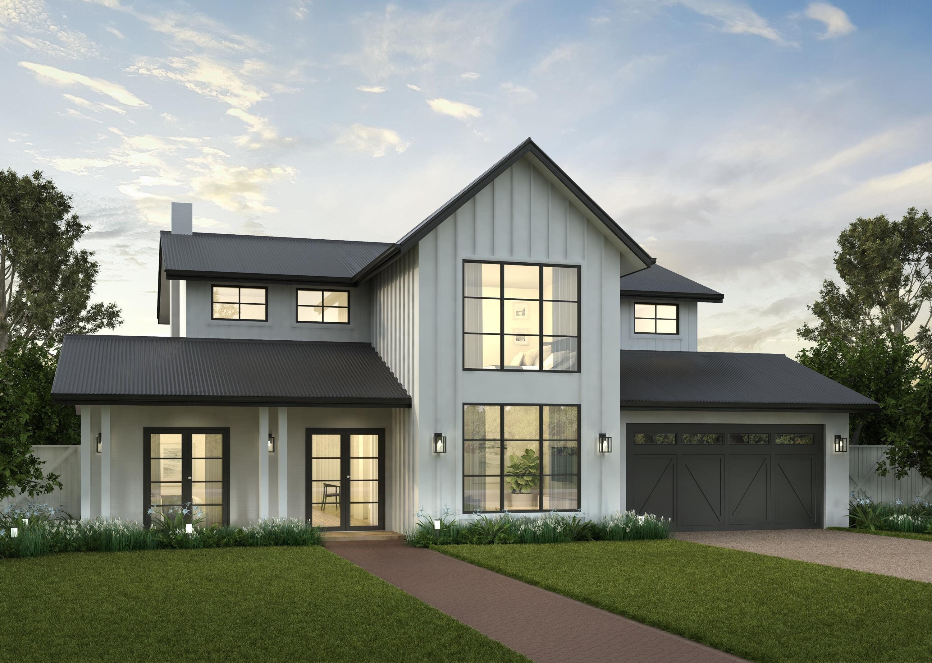 Exterior Home Design, Online Exterior House 3D Rendering, 3D ...
