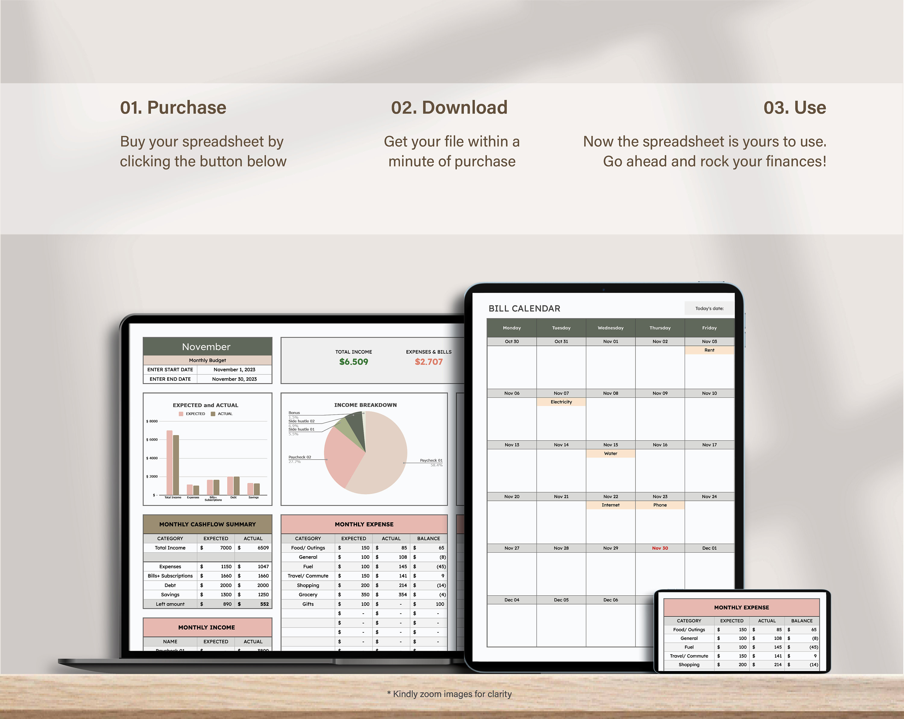 Ultimate Monthly Budget Spreadsheet for Google Sheets Monthly Budget ...