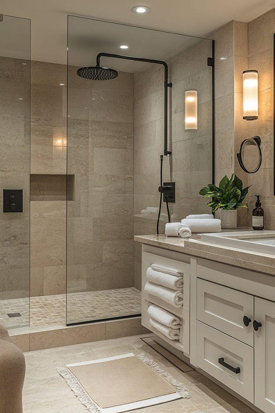 Custom Bathroom Design | E-design Service | Small Bathroom Remodel ...