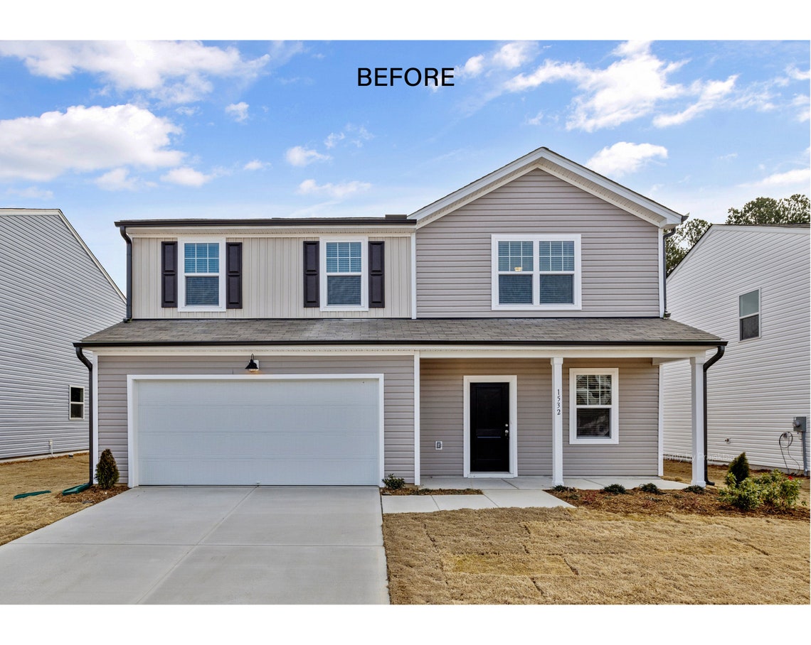 Exterior Paint Renderings|interior Design Service|e-design|custom Paint ...