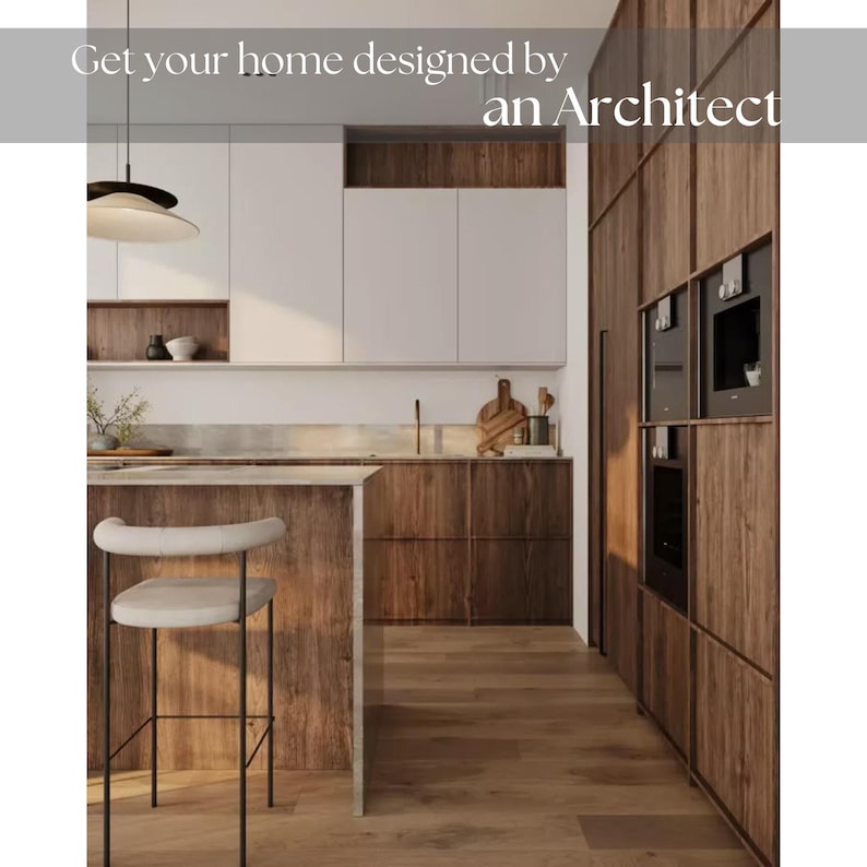 Nordic Kitchen 3d Rendering Minimalist Kitchen Remodel Ideas Virtual ...