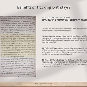 Birthday Tracker Google Sheets | Birthday Trackerer | Birthday ...