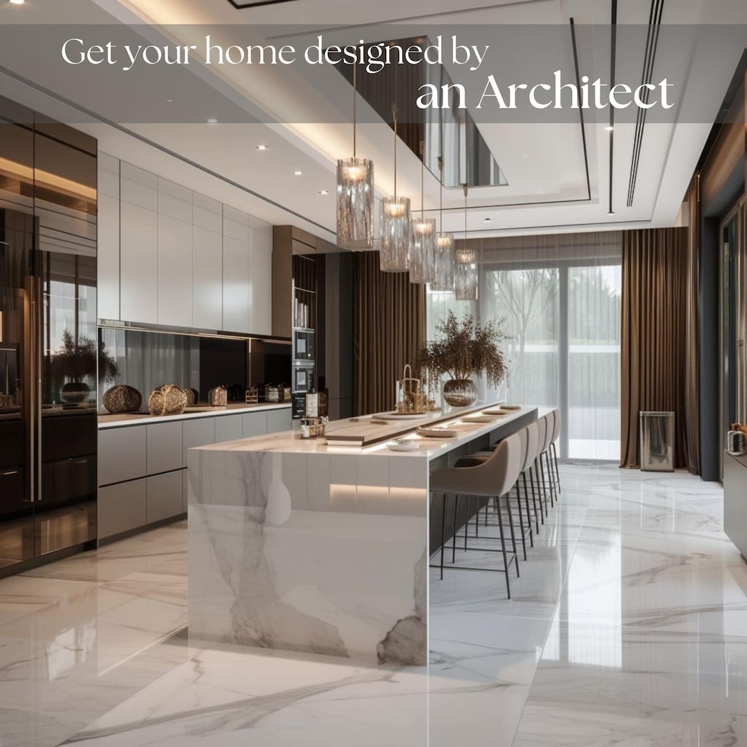 Luxury 3d Kitchen 3d Rendering Minimalist Kitchen Remodel Ideas Virtual ...