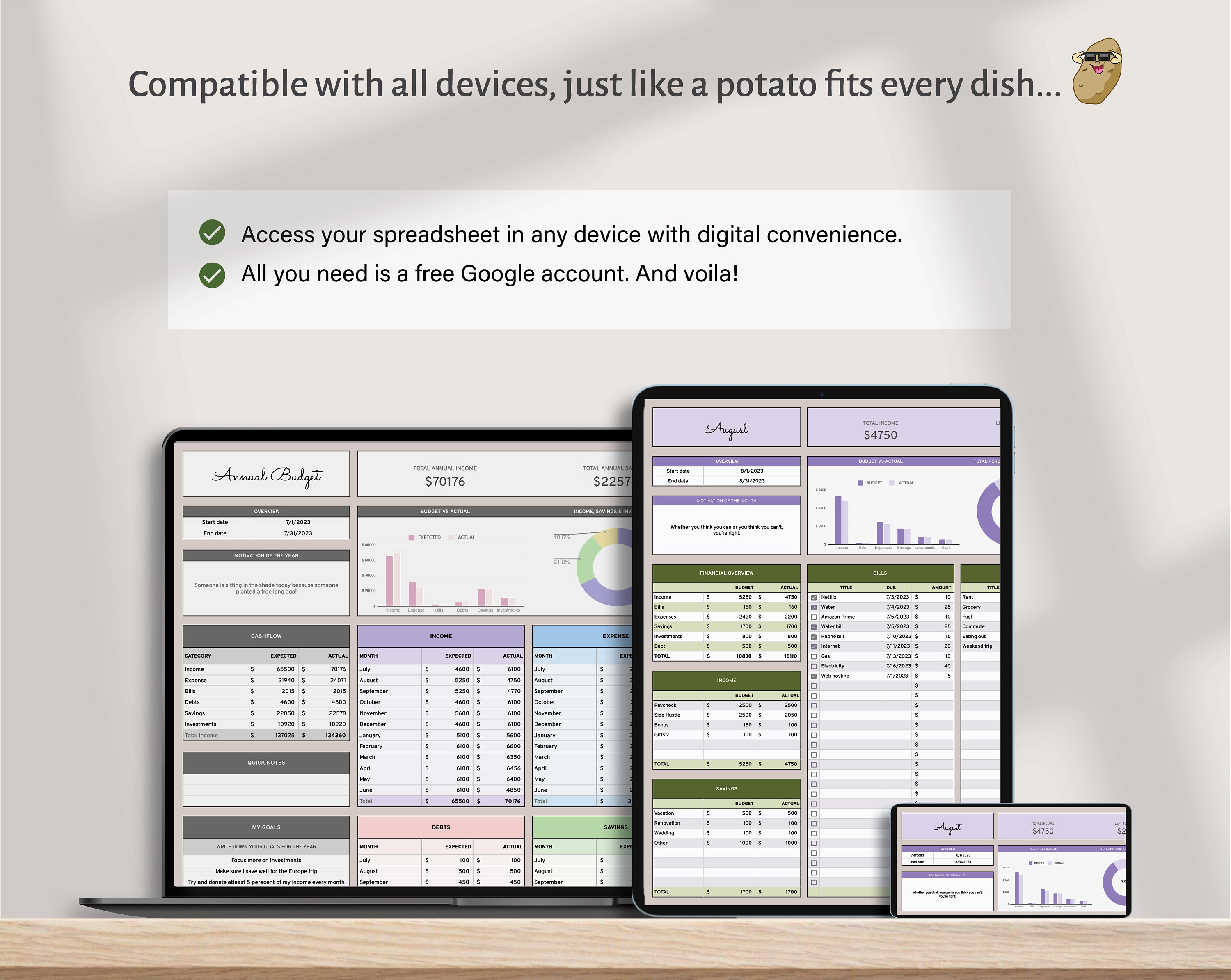 Expense Spreadsheets Personal Finance Excel Budget Template Budget ...