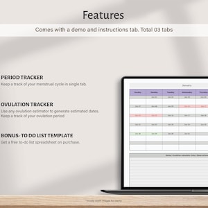 Period Tracker Spreadsheet Google Sheets | Monthly Ovulation Tracker - Etsy
