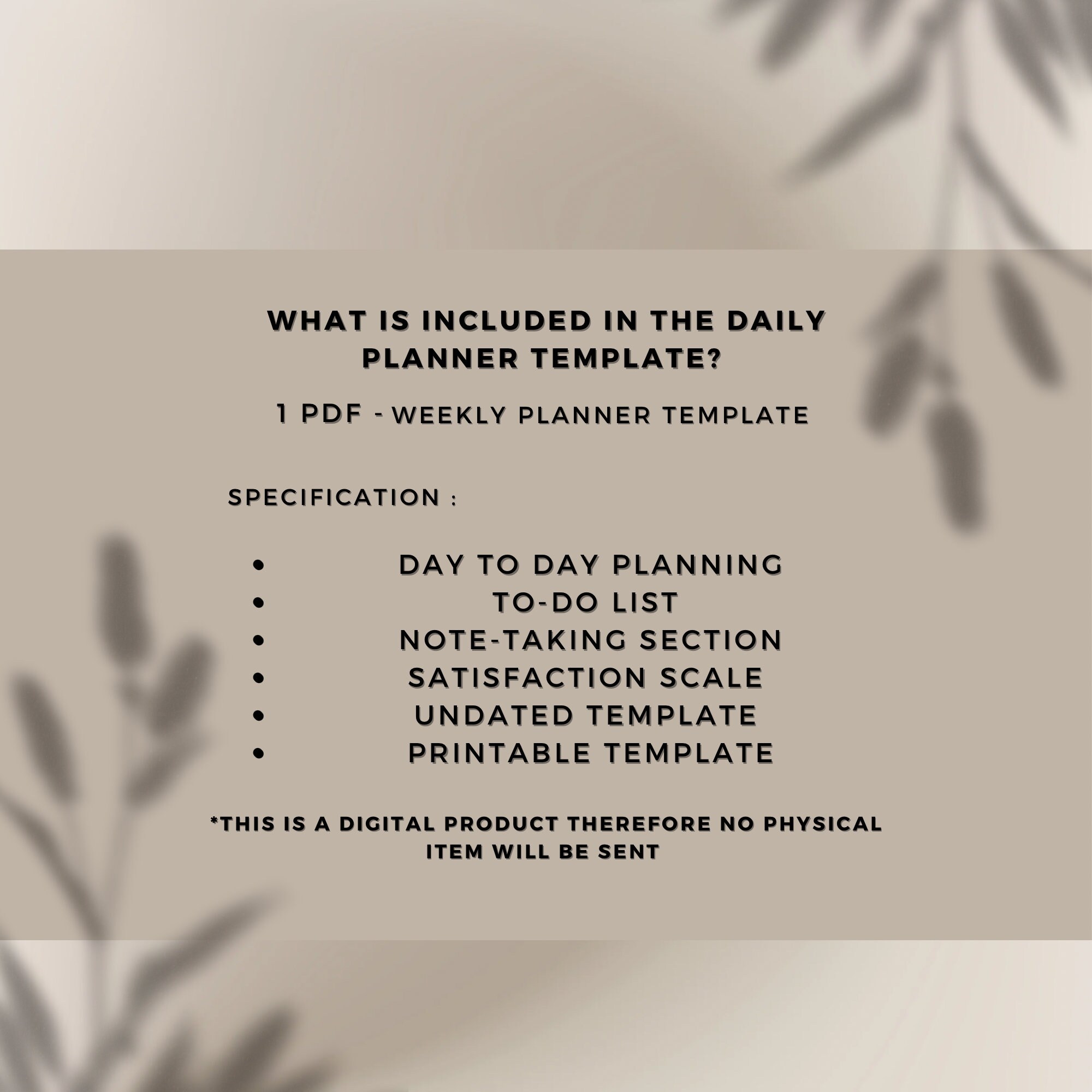 Digital Weekly Planner | Printable Template | 2024 Digital Planner ...