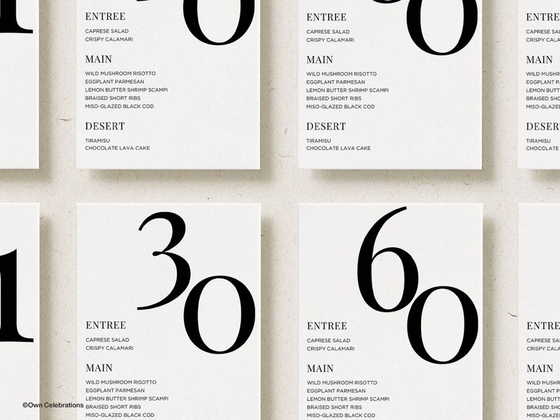 Birthday Menu Card Template, Edible Birthday Food and Drinks Menu ...