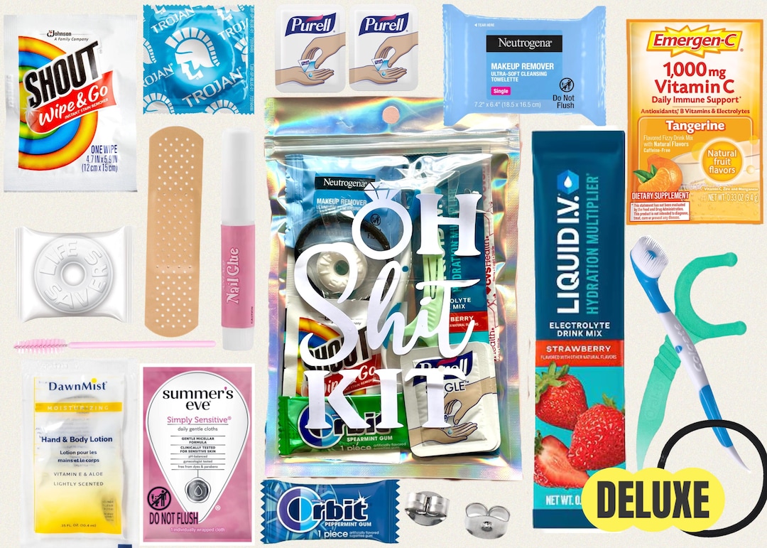 Bachelorette Party Hangover Kit | Bridal Party Favors | Girls' Night ...