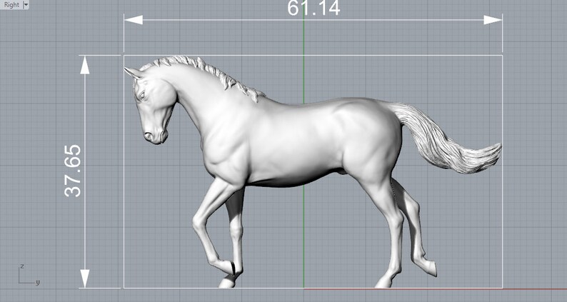 1/48 1/35 3D Printed Horses in 4 Different Poses Unpainted. - Etsy