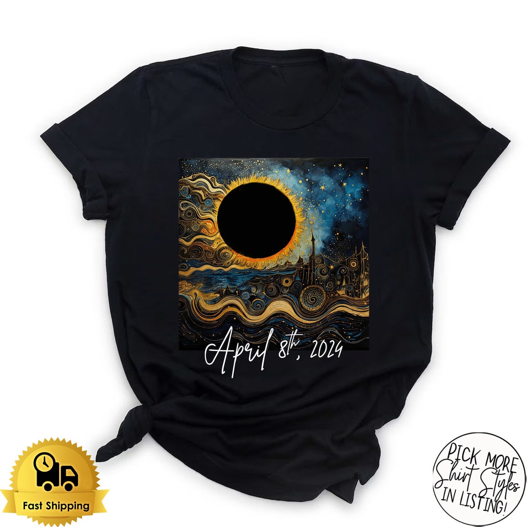 Total Solar Eclipse 2024 Shirt, Total Solar Eclipse 4 08 2024 Shirt ...