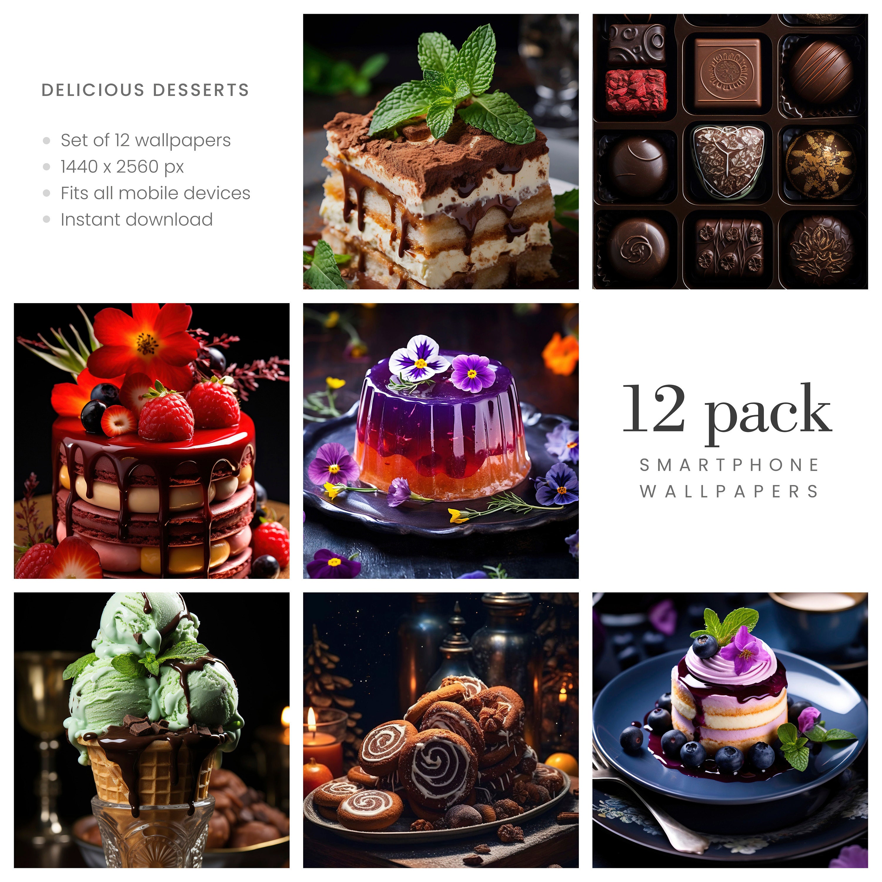 Delicious Dessert Wallpaper