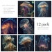 Sea Creatures. Set of Marine Life Inspired Wallpapers for the ...