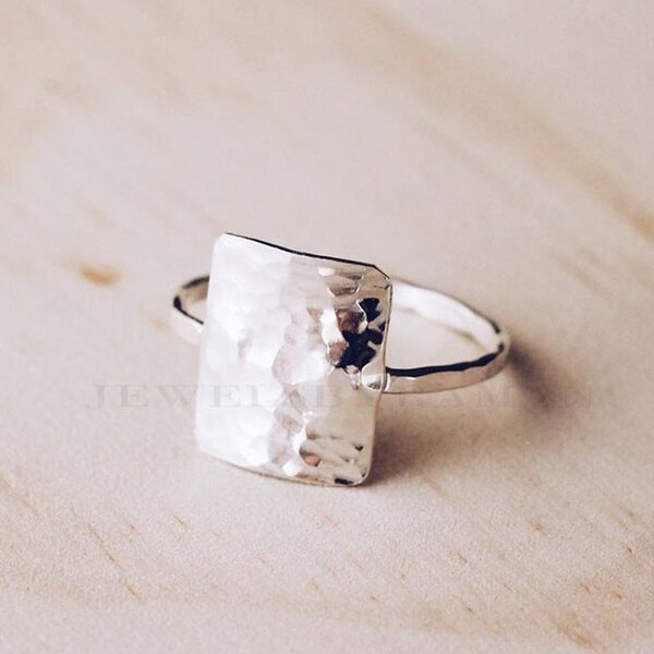 Rectangle Ring - Etsy