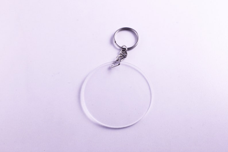 50pcs | Craft Round Shape Clear Acrylic | Clear Acrylics | Plexiglass ...