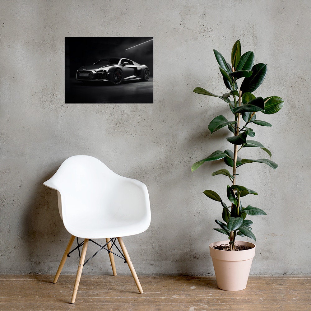 Audi R8 V10 Plus Wall Art | Audi Wall Print - Etsy