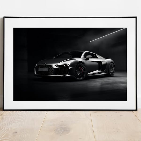 Audi R8 Wall Art - Etsy