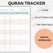 Quran Tracker Printable, Quran Journal, Quran Planner, Islamic Journal ...