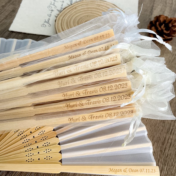 Wedding Hand Fans - Etsy