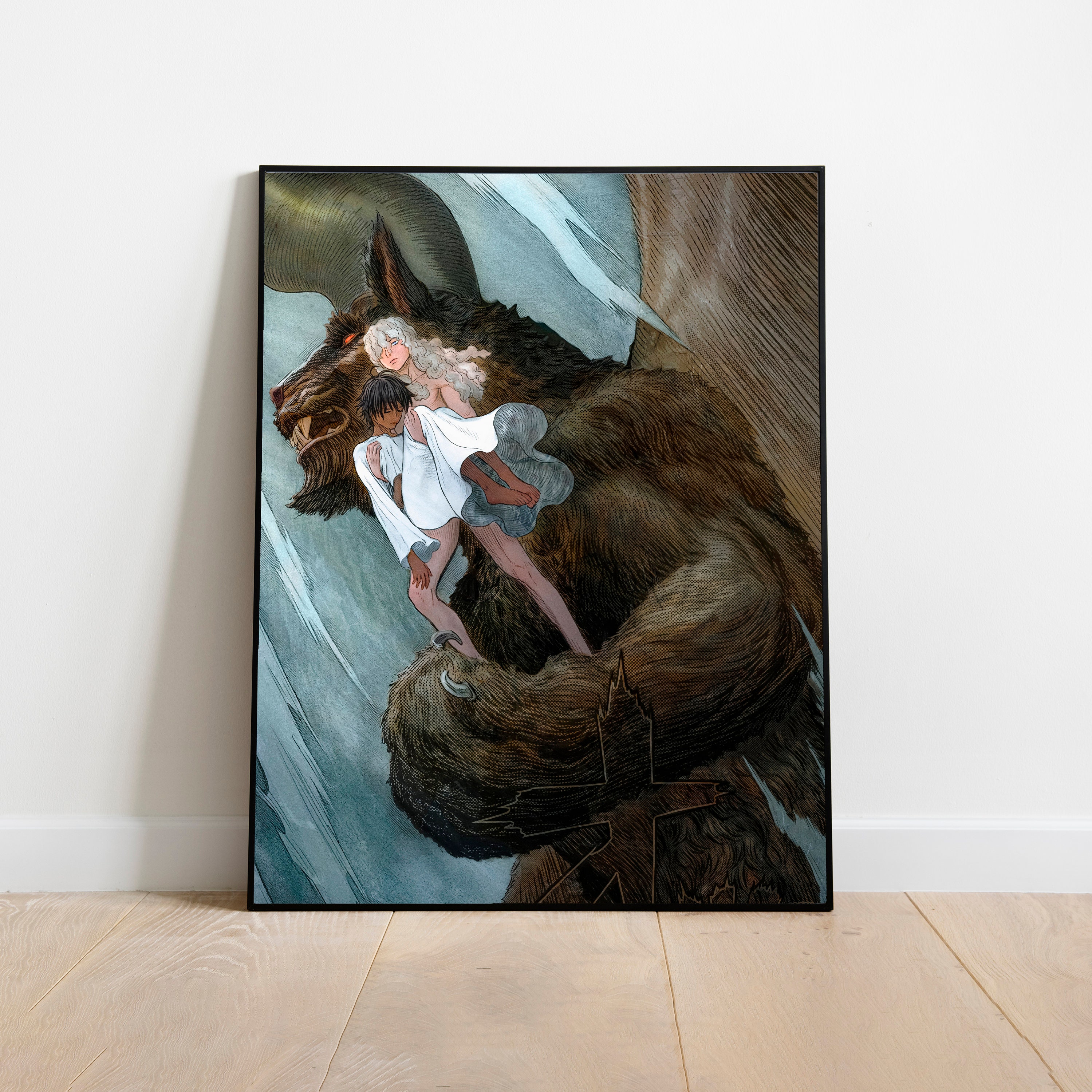 Berserk, Griffith, 3 Posters, 4K Digital Wall Print, Van Gogh Style ...