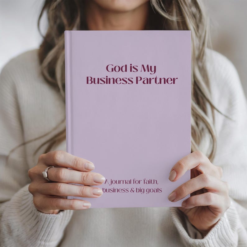 Personalized God is My Business Partner Journal, Christian Business ...