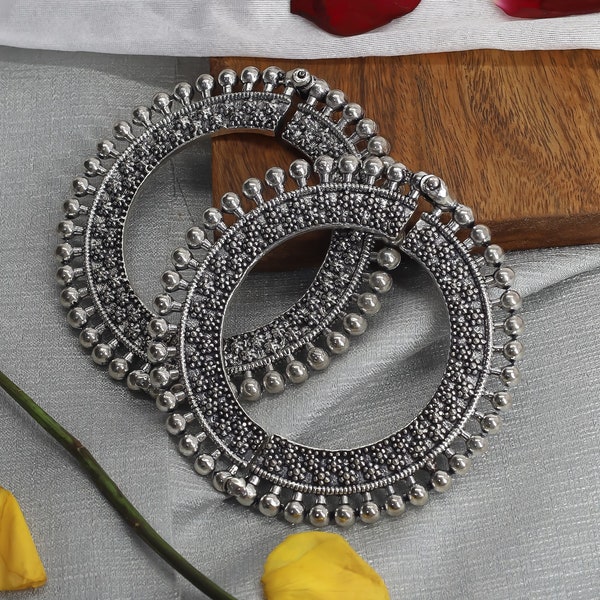 Oxidized Bangles - Etsy