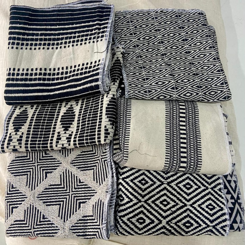 Block Print Seat Cushions - Etsy